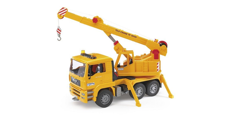 CAMION MAN TGA 41440 CON GRUA TC4500 BRUDER